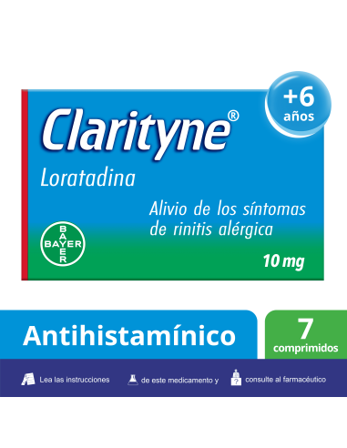 Comprar Clarityne 10 mg 7 Comprimidos a precio de oferta