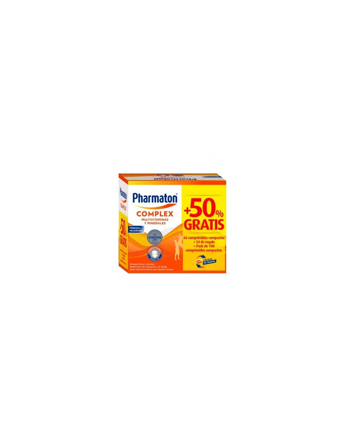 Comprar Pharmaton Pack 66+34 Cápsulas Regalo a precio de oferta Comprar Pharmaton Pack 66+34 Cápsulas Regalo a precio de oferta