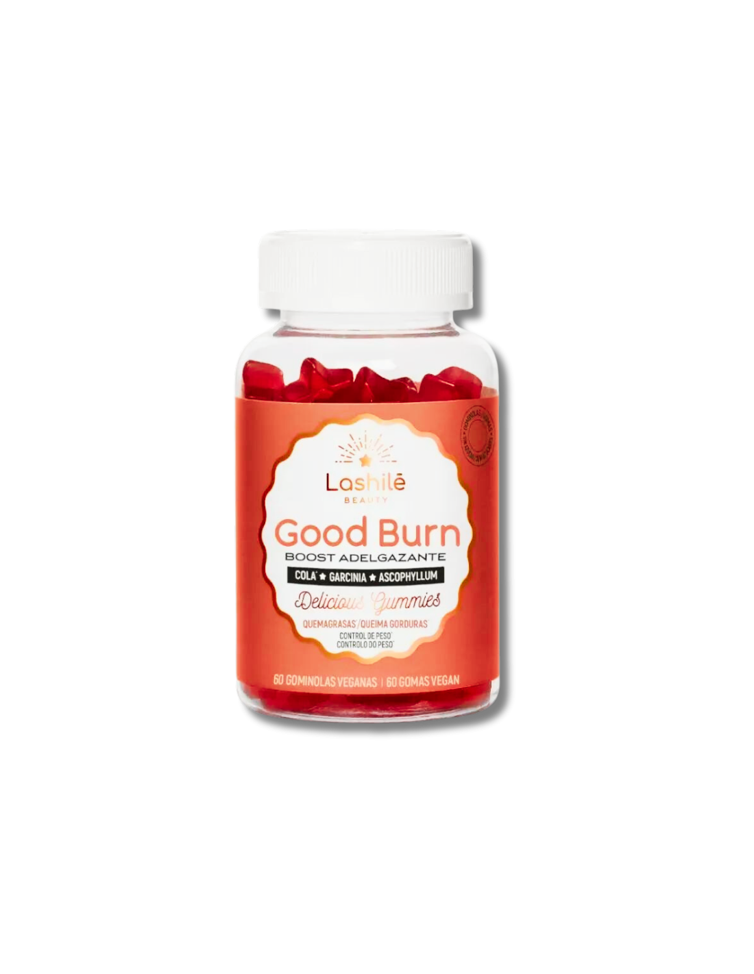 Comprar LASHILE GOOD BURN 60 GOMINOLAS VEGANAS a precio de oferta