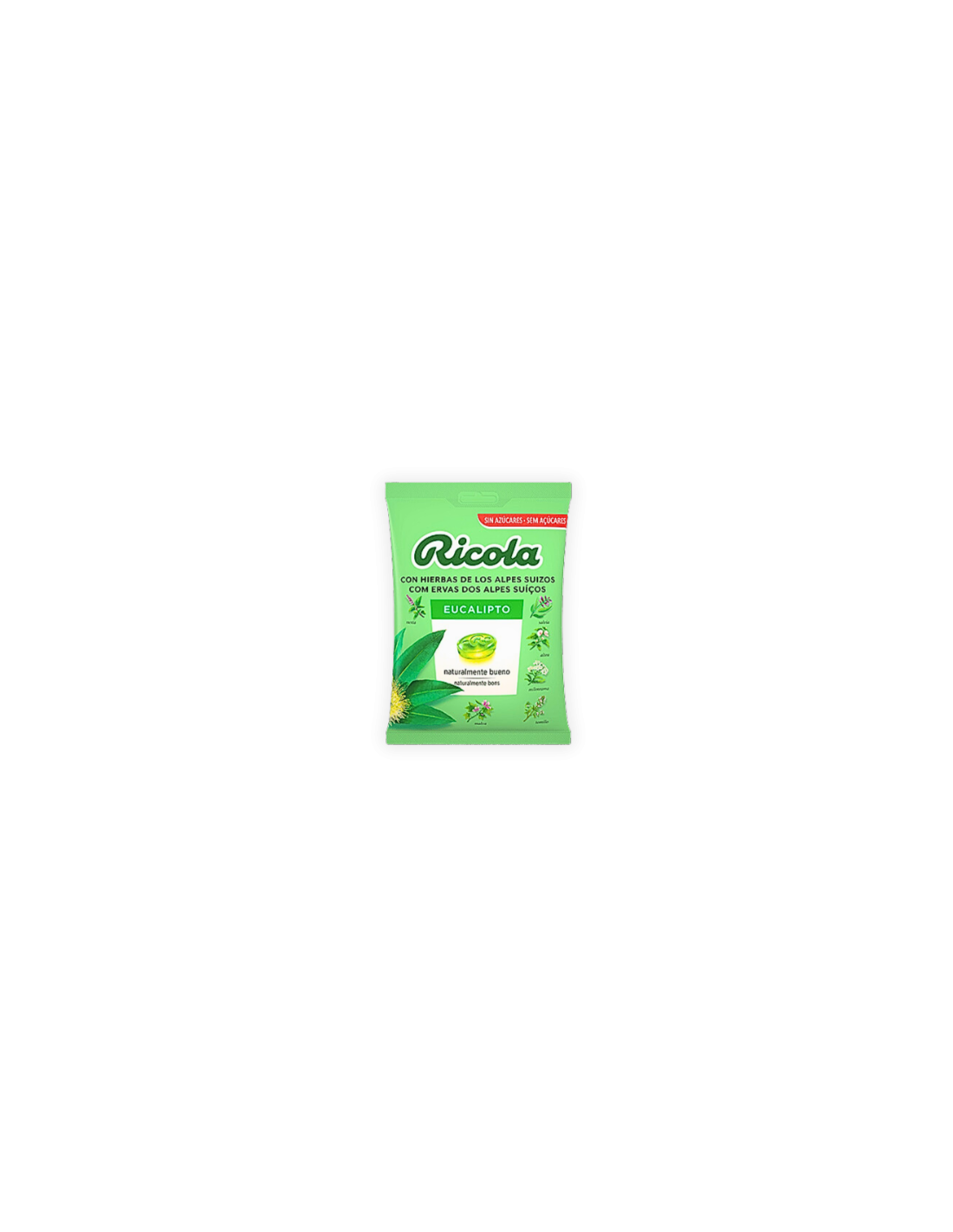 Comprar Ricola Bolsa Caramelos Sin Azúcar Eucalipto 70 G A Precio De Oferta