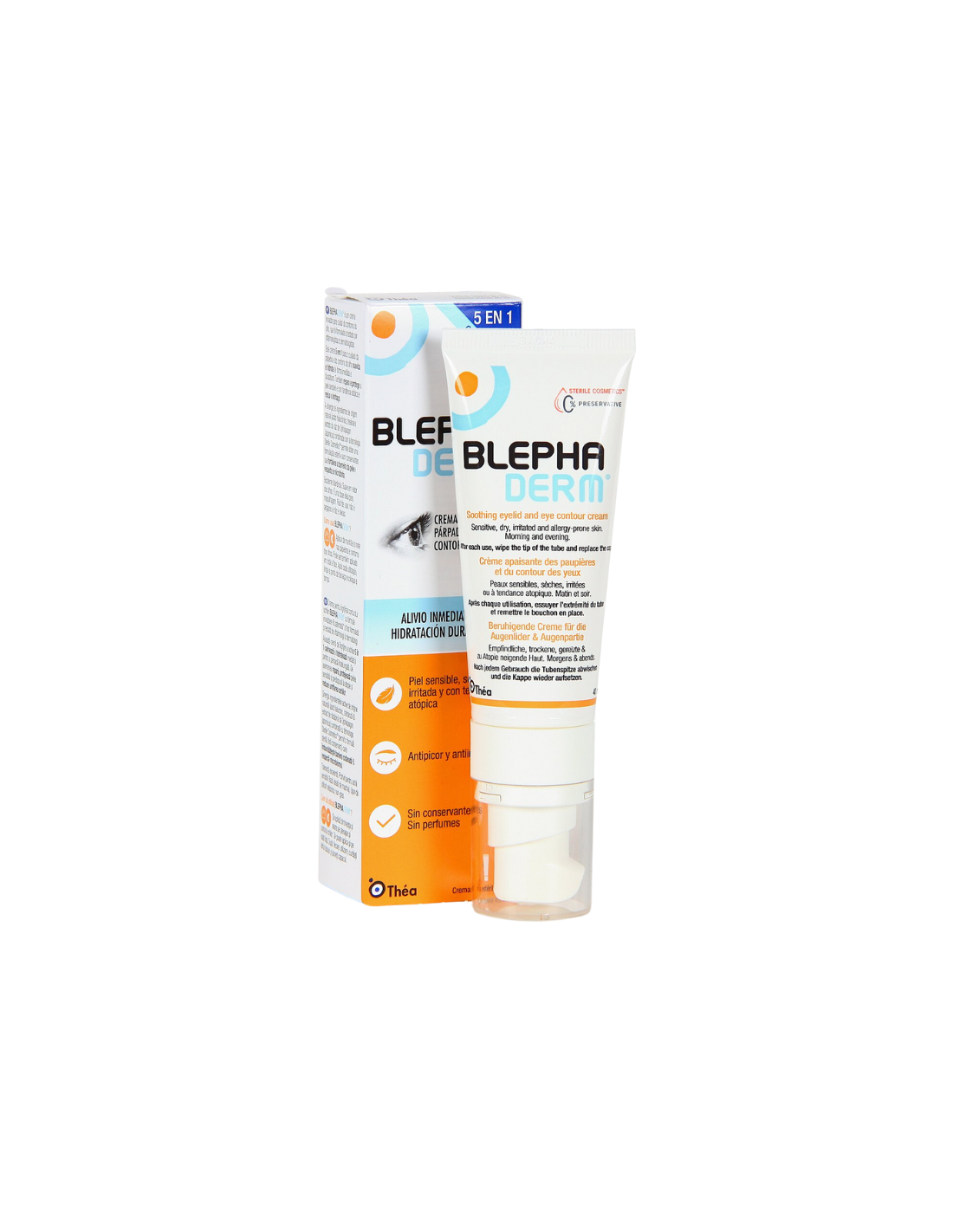Comprar Blephaderm Crema Calmante de Párpados y Ojos 40 mla precio de ...