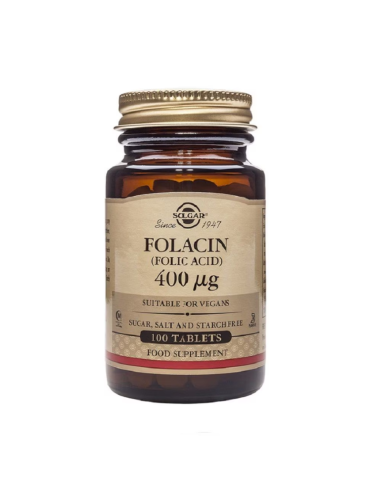 Comprar SOLGAR Folacin (Folic Acid) 400 μg 100 Comprimidosa precio de ...