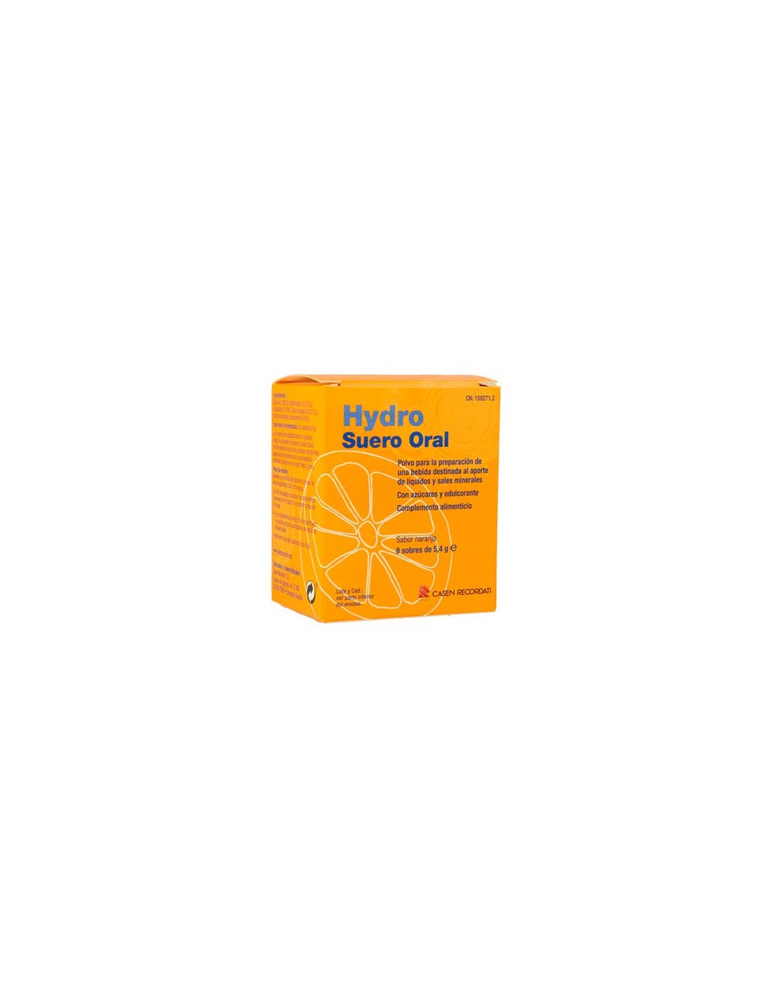 Comprar Hydro Suero Oral Sabor Naranja 8 Sobres 5,4g a precio de oferta
