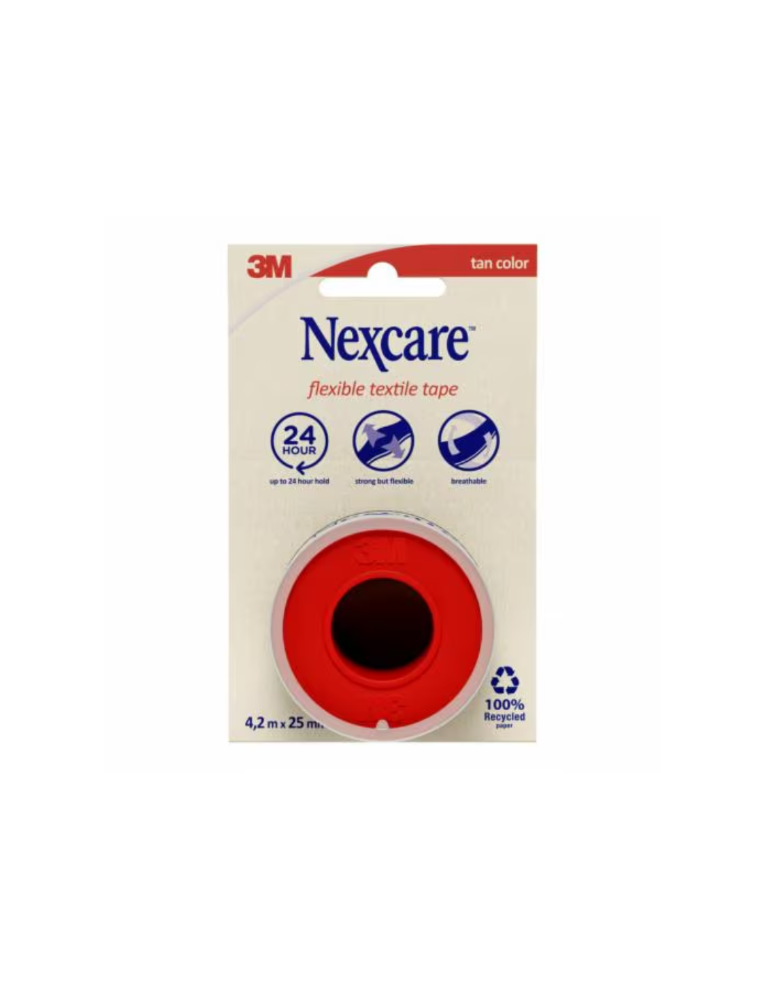 Comprar NEXCARE Flexible Textile Esparadrapo de Tela 4,2 m x 25 mm a ...