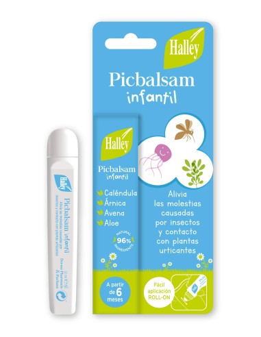 Comprar Halley picabalsam infantil 12 ml roll on a precio de oferta