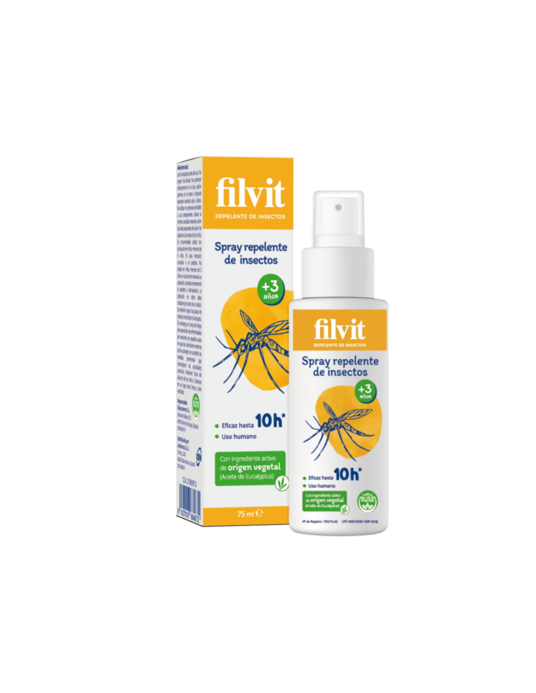 Comprar Filvit Spray Repelente de Insectos 75 ml a precio de oferta
