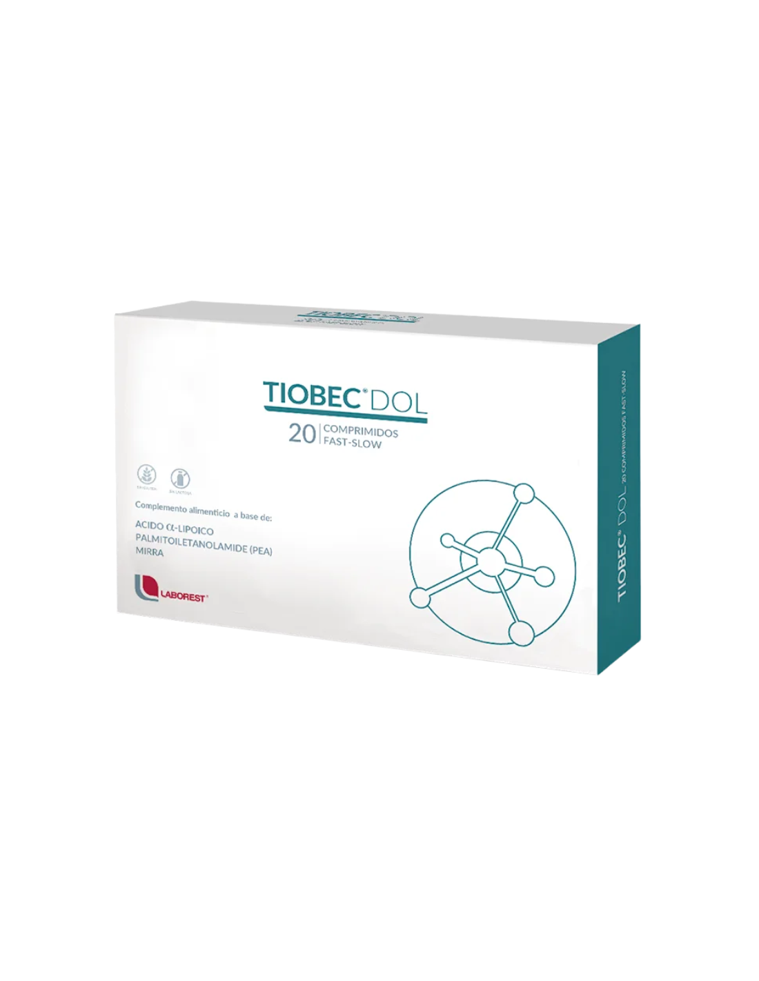 Comprar Uriach Tiobec DOL 20 Comprimidos Fast-Slow a precio de oferta
